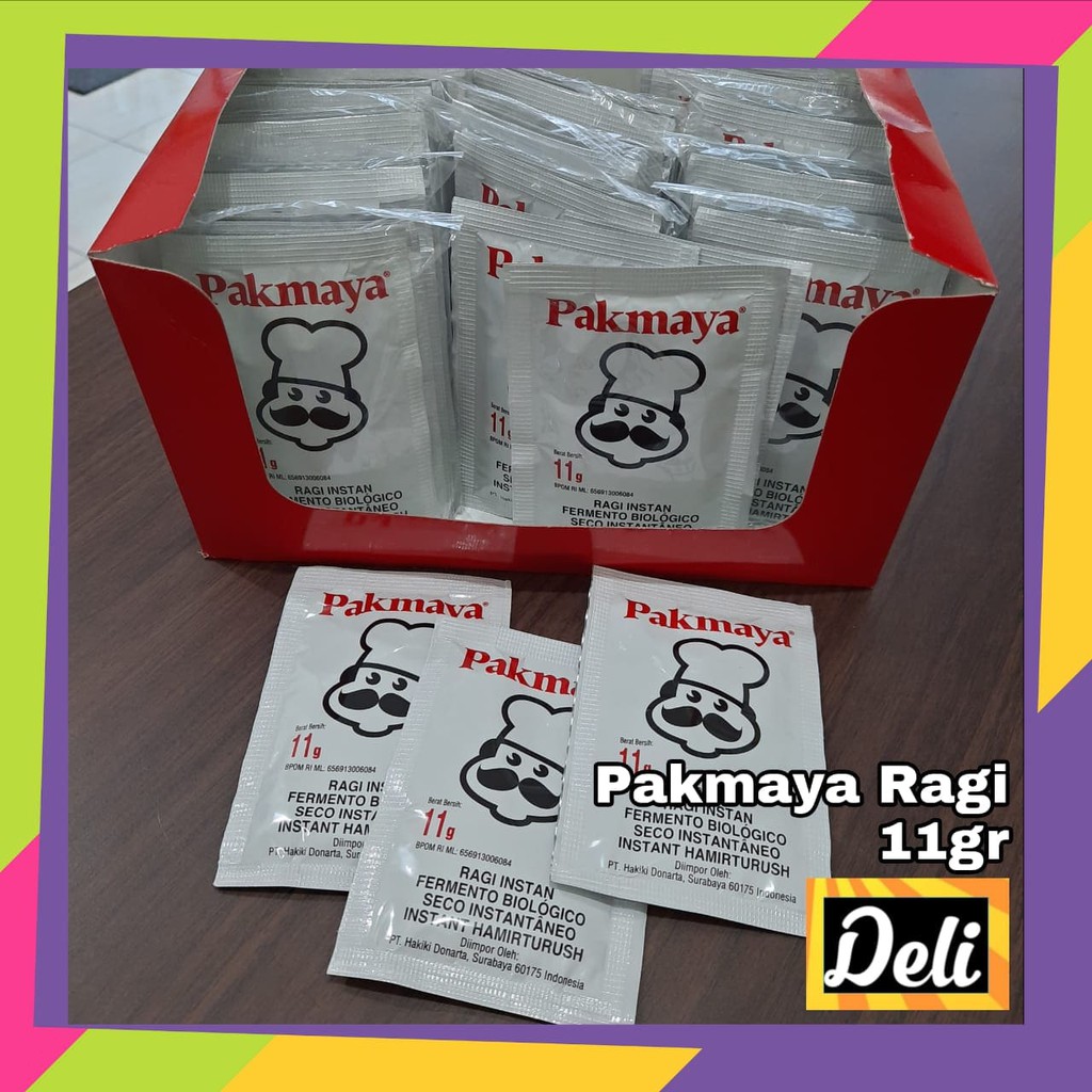 Jual Pakmaya Bubuk Ragi Kering Sachet 11gr | Shopee Indonesia