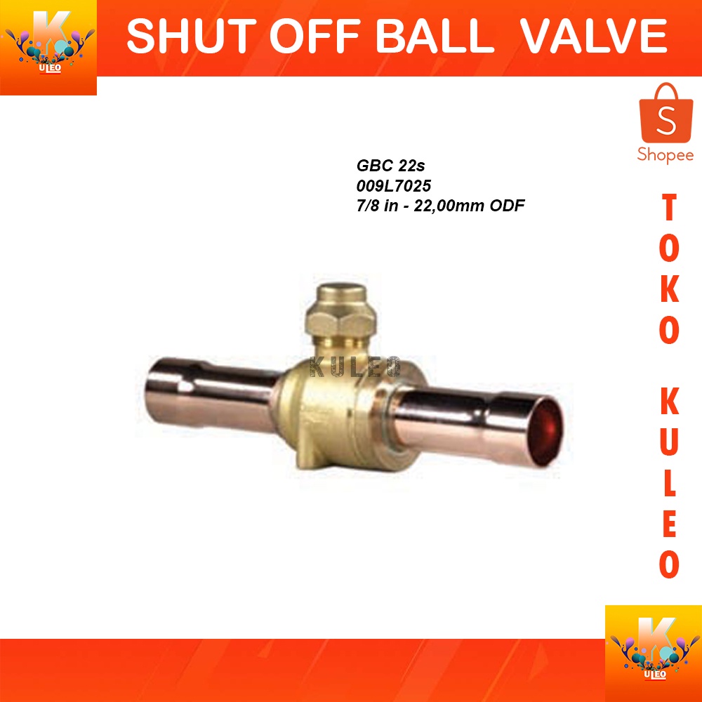 Jual Danfoss Shut-off Ball Valve - GBC 22s - shut-off ball valve22s | Shopee Indonesia