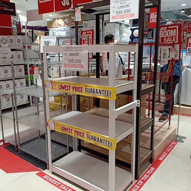 Jual SHELVING STEEL HANGER - RAK SERBAGUNA SUSUN KRISBOW - RAK BESI ...