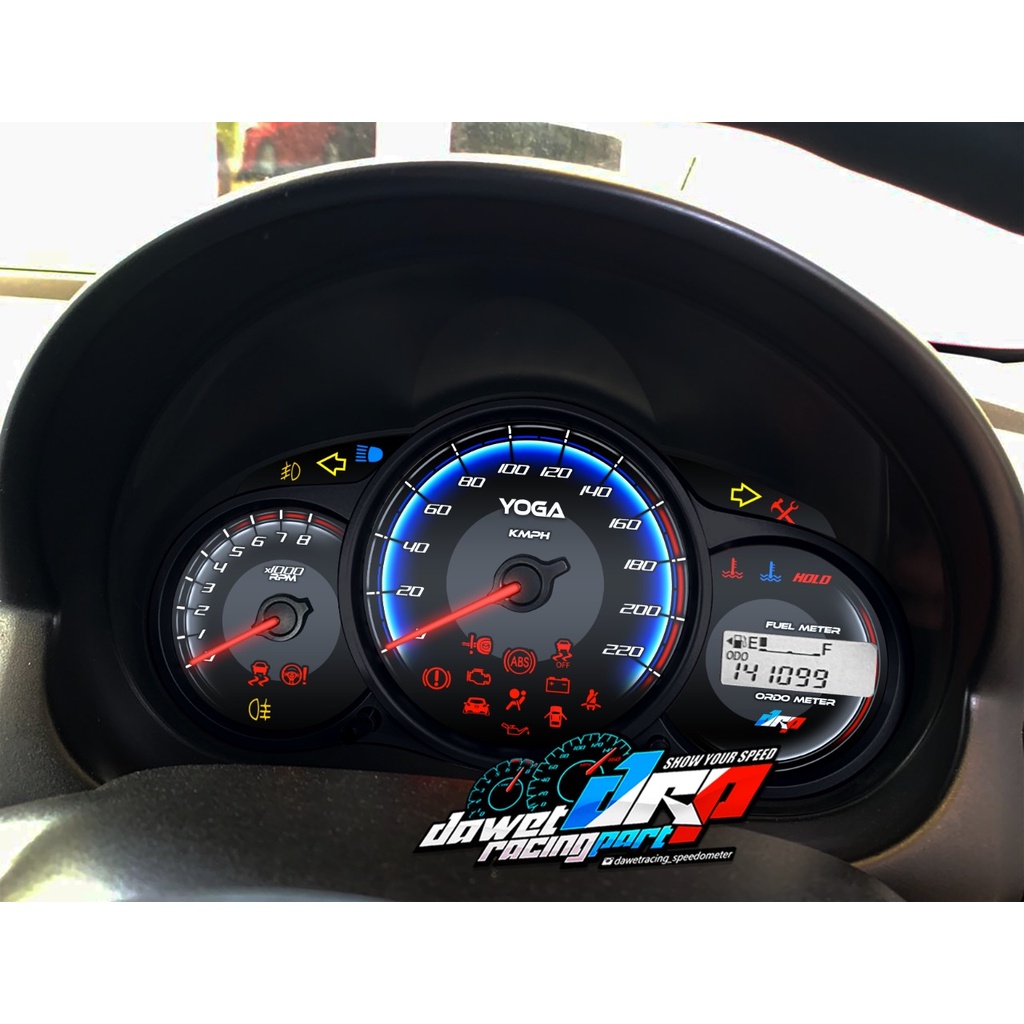 Jual SPEEDOMETER MAZDA 2 REQUEST DESAIN | Shopee Indonesia