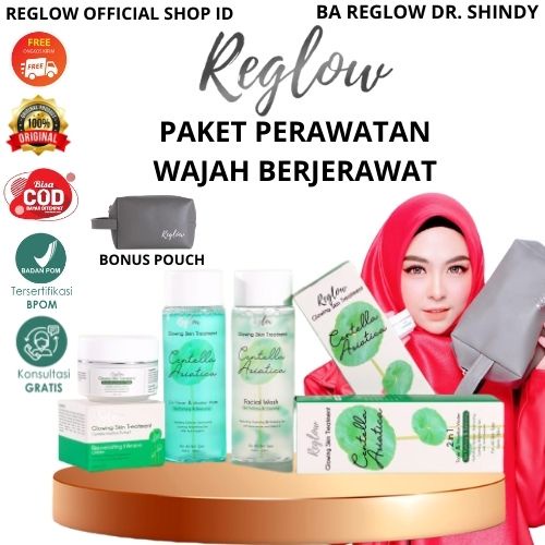 Jual [BISA COD] REGLOW Glow Skin Treatment Skincare Original Glowing ...
