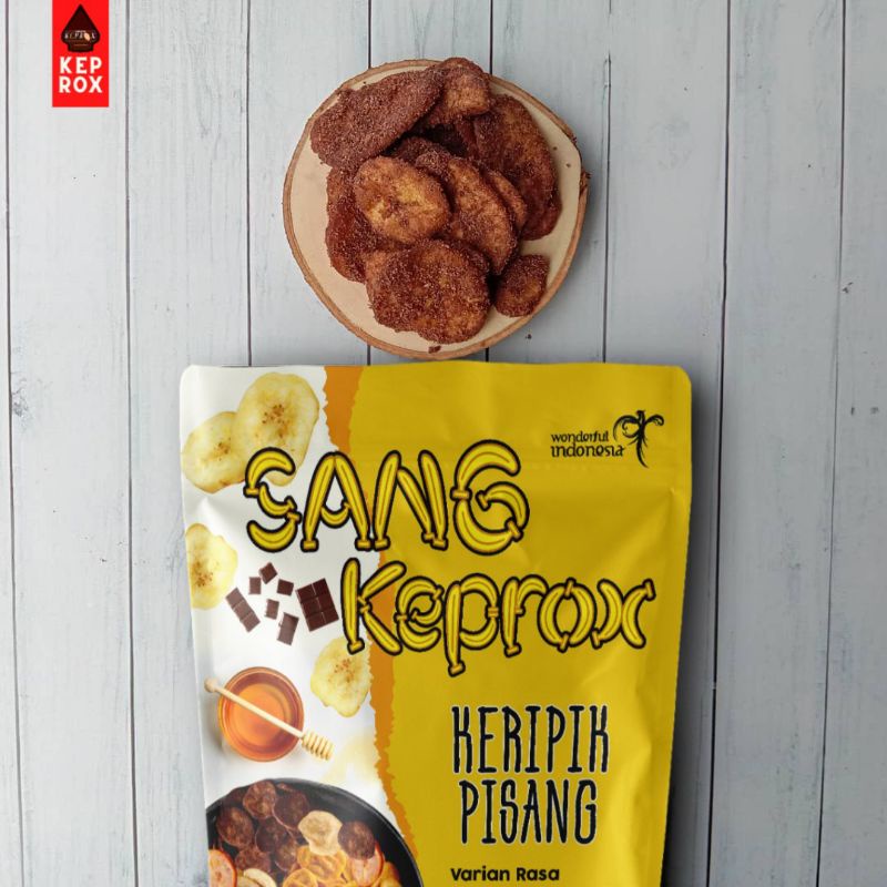 Jual Keripik Pisang Kekinian aneka rasa - SANG KEPROX | Shopee Indonesia
