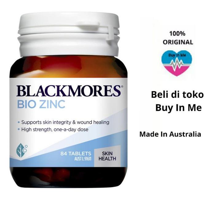 Jual Blackmores Bio Zinc 84 Tablets | Shopee Indonesia