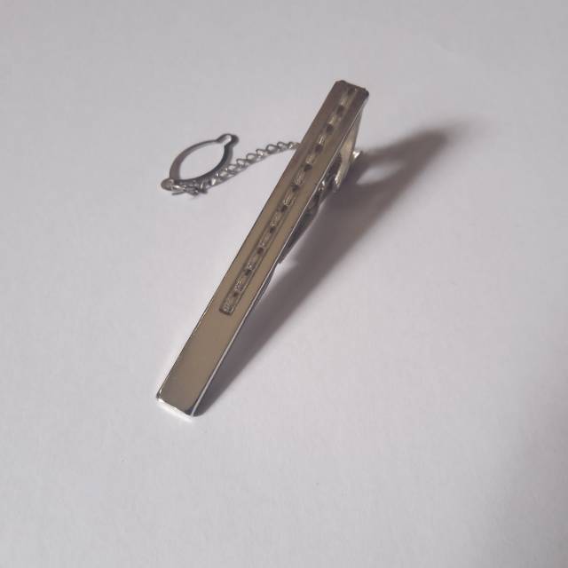 Jual Pin Tie Penjepit Dasi Silver Eceran Elegance | Shopee Indonesia