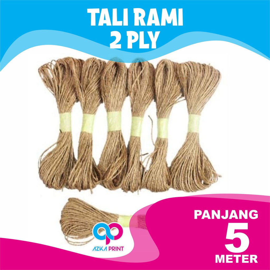 Jual Tali Rami / Tali Goni 2 PLY - Tali Rami (2 PLY - Panjang 5 meter ...