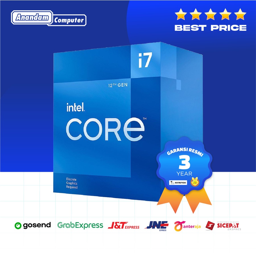 Jual Intel Core i7 12700F Box Up to 4.9Ghz 12C 20T GEN 12 LGA1700 ...