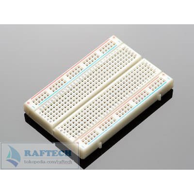 Jual Breadboard - Protoboard - Project board 400 titik / point/ holes | Shopee Indonesia