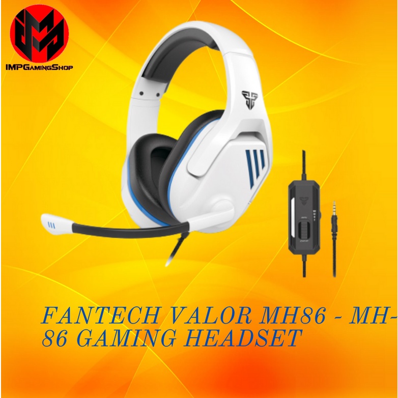 Jual FANTECH VALOR MH86 - MH-86 GAMING HEADSET | Shopee Indonesia