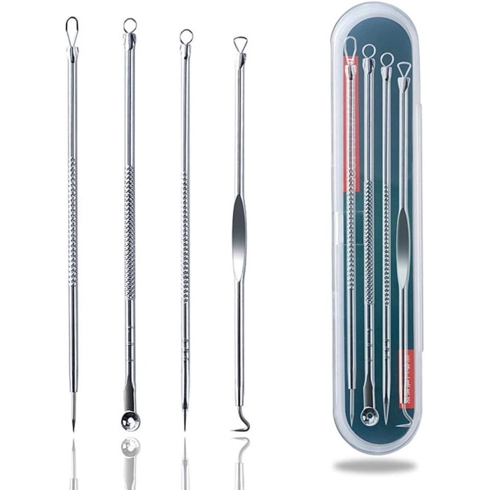 Jual Alat Pinset Facial Pencetan Jerawat Komedo Acne Removal Remover ...