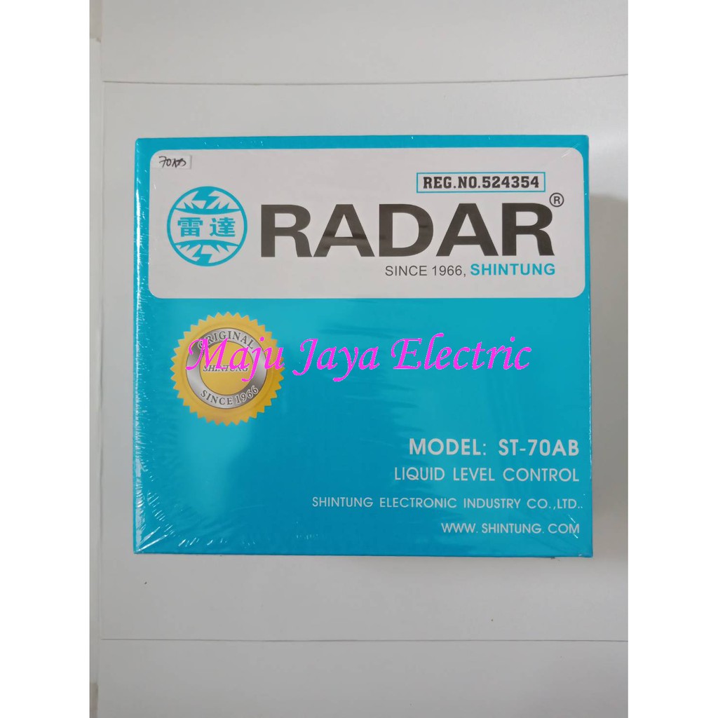 Jual Pelampung Air Otomatis Radar Liquid Level Control ST-70AB Tangki ...