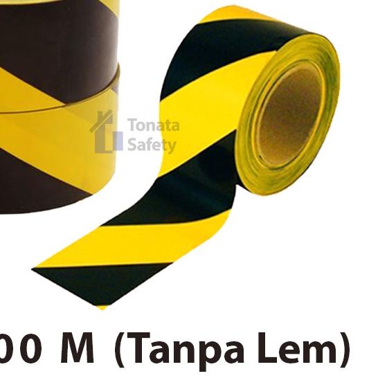 Jual Police Line Kuning Hitam / Garis Polisi 2 Inchi x 300 Meter ...