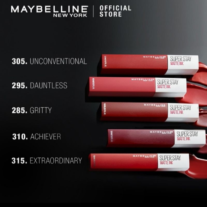 Jual Maybelline Super Matte Ink NEW SERIES ORIGINAL | Shopee Indonesia