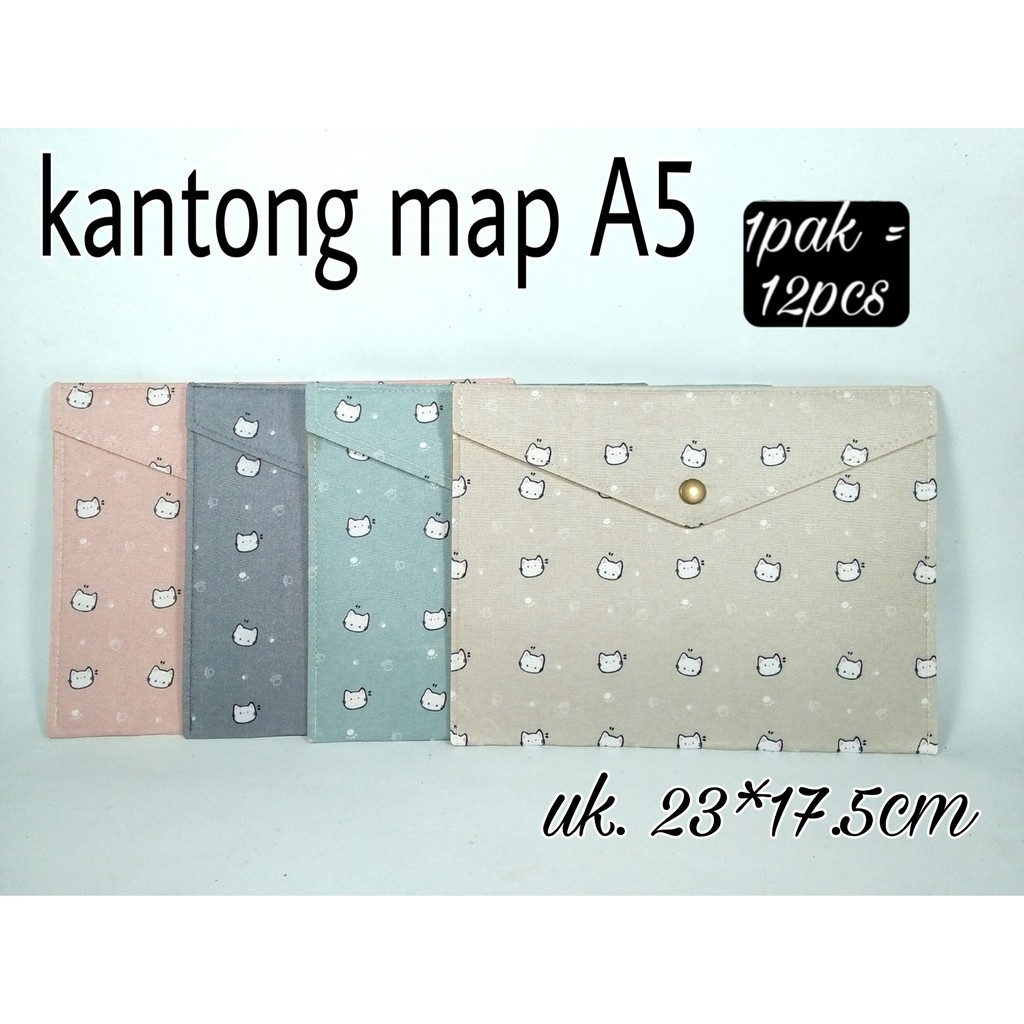 Jual Map File Dokumen Map Kain A5 | Shopee Indonesia
