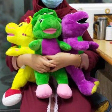Jual Boneka Barney 45cm/L/boneka Baby Bob/boneka bj/boneka karakter ...