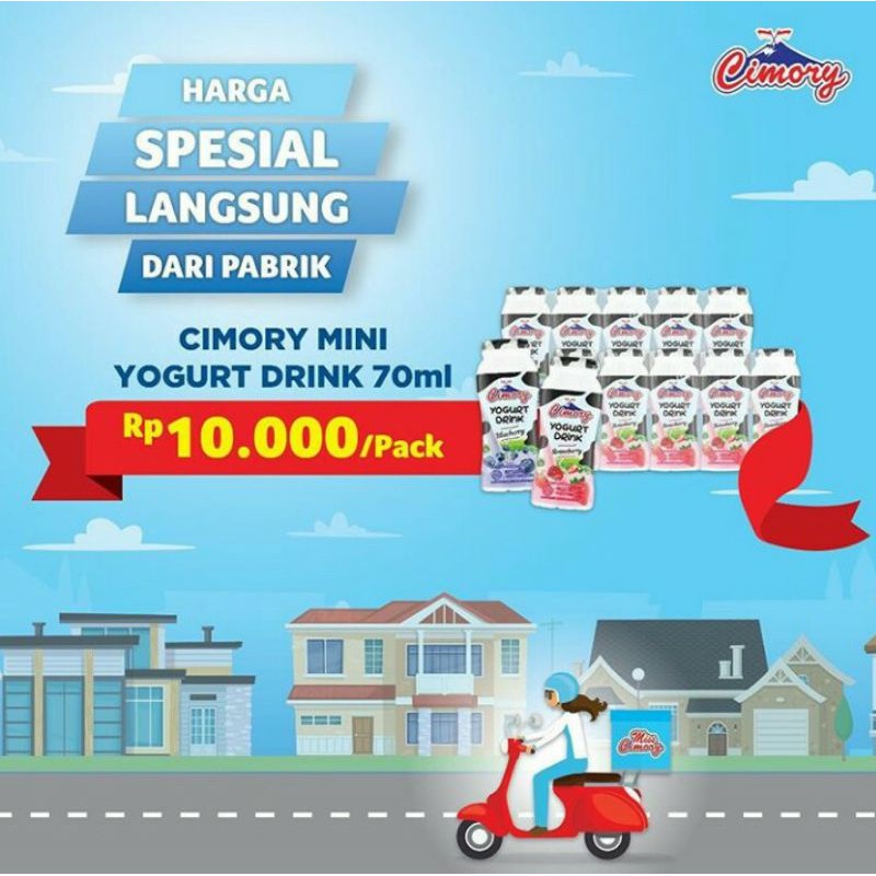 Jual Cimory Mini Yogurt 70ml | Shopee Indonesia