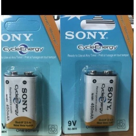 Jual Batre Batrai Batrei Baterai Sony 9v Baterai Kotak Rechargeable ...