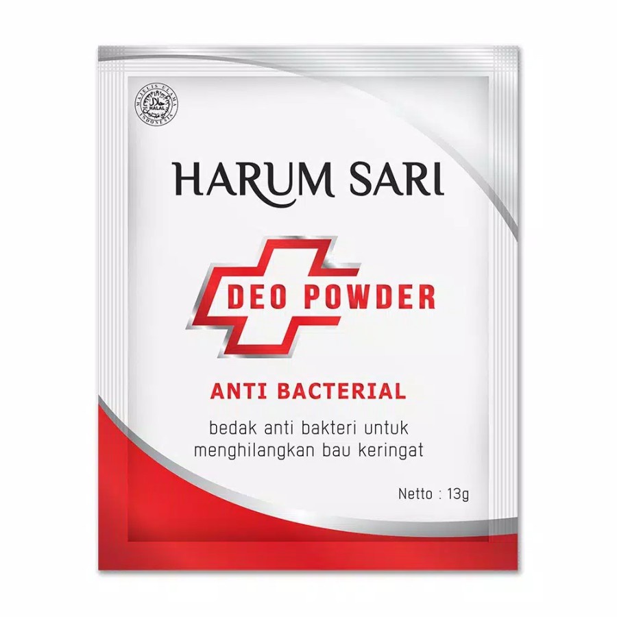 Jual HARUM SARI DEO POWDER ANTI BACTERIAL ( isi 10 sachet ) | Shopee ...
