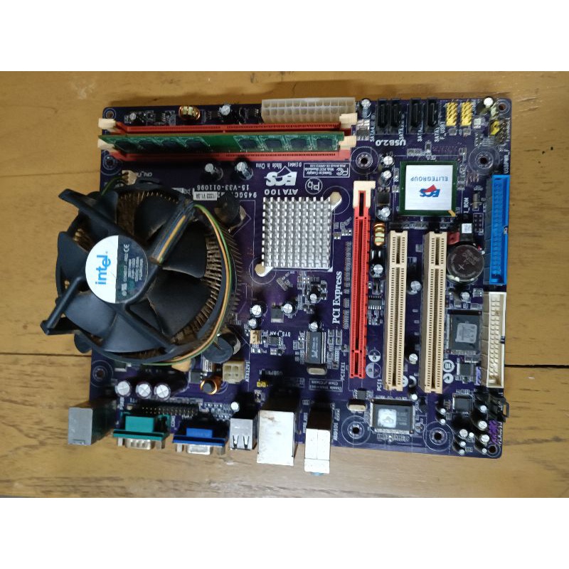 Jual mesin mainboard motherboard lengkap dengan ram kipas dan prosessor ...