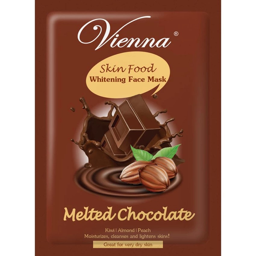 Jual Vienna Face Mask Melted Chocolate 15ml Sachet | Shopee Indonesia