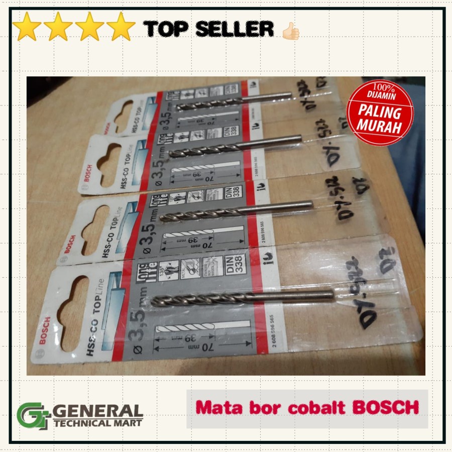 Jual Mata bor Cobalt HSS BOSCH (Satuan) | Shopee Indonesia
