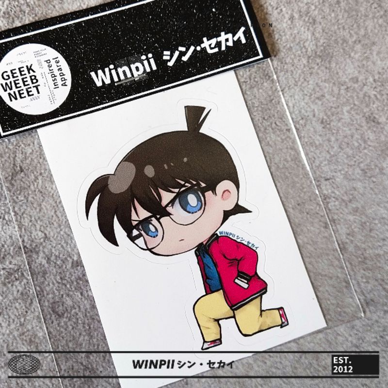 Jual Stiker Conan Edogawa V2 Anime Detective Conan | Shopee Indonesia
