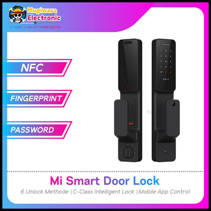 Jual Xiaomi Mijia Smart Lock Door Push-Pull Version - Fingerprint Nfc ...