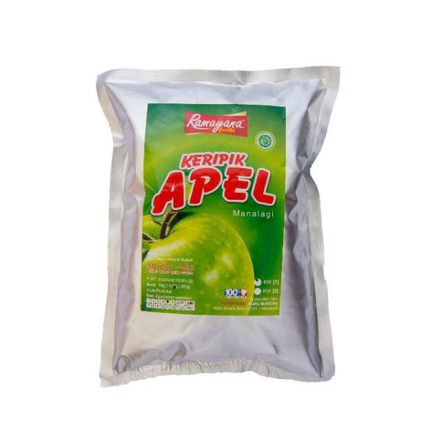 Jual APELICIOUS Keripik / kripik buah Apel Ramayana oleh-oleh khas ...