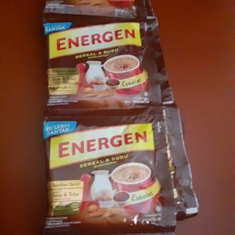Jual Energen sereal rasa coklat,vanila,jahe dan jagung isi 10pcs harga ...
