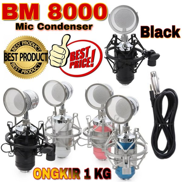 Jual solusi MIC CONDENSER BM 8000 Limited | Shopee Indonesia