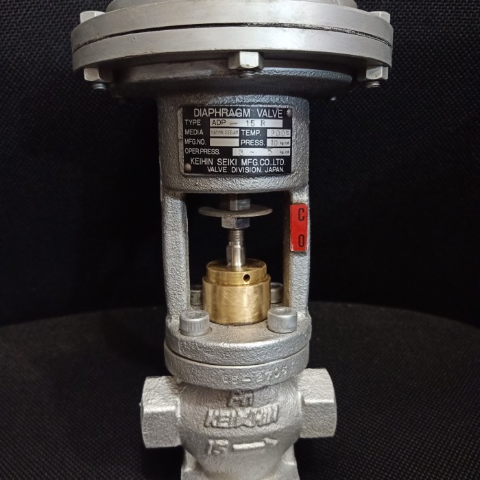 Jual blowdown valve / Diaphragm valve KEIHIN ADP-15R Port1/2"inch Japan ...