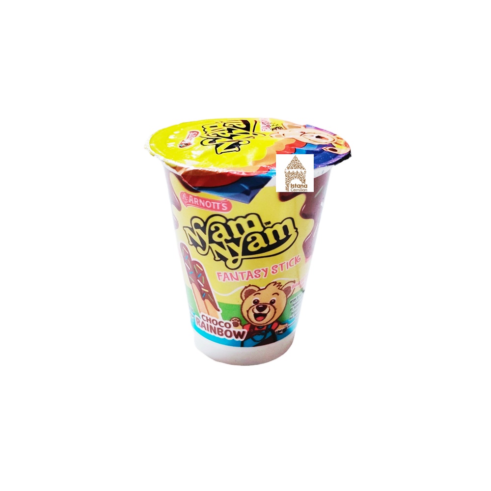 Jual NYAM NYAM Fantasy Stick Chocolate / Choco Rainbow / Strawberry ...