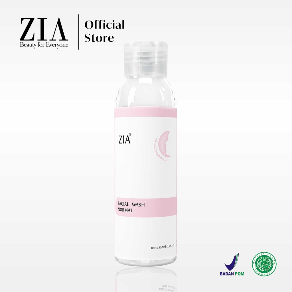 Jual ZIA Skincare Normal Series: Facial Wash 100ml | Shopee Indonesia