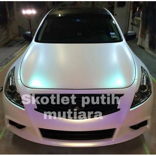 Jual SKOTLET MOBIL WRAPPING CAR STICKER MOTOR MOBIL STIKER WARNA PUTIH ...