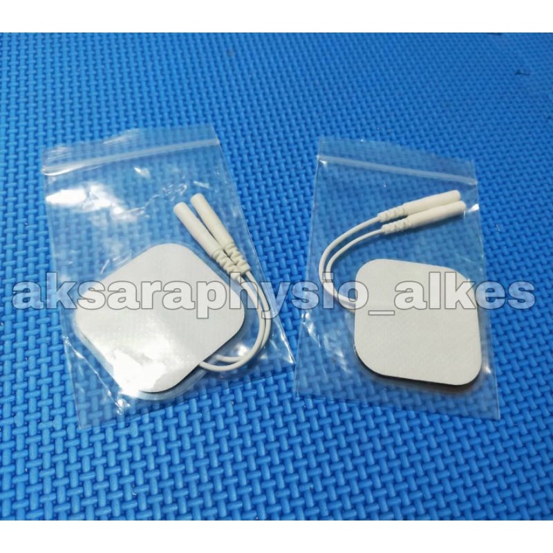 Jual ELEKTRODA PAD TENS/EMS 5X5 CM / PAD TERAPI 1 PCS | Shopee Indonesia