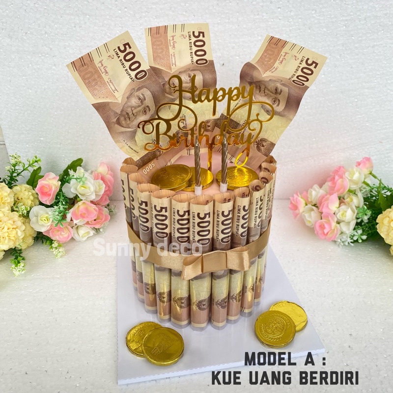 Jual MONEY CAKE KUE UANG ULANG TAHUN | Birthday cake | kue uang ultah | kado ulang tahun ...
