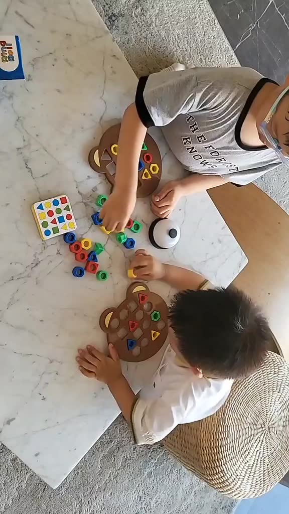 Jual JCHO Geometric Board Matching Shape Papan Permainan Anak Mainan ...
