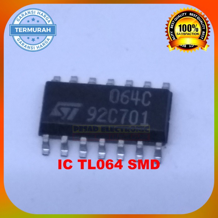Jual IC TL064 TL064C TL 064 SMD SOP-14 | Shopee Indonesia