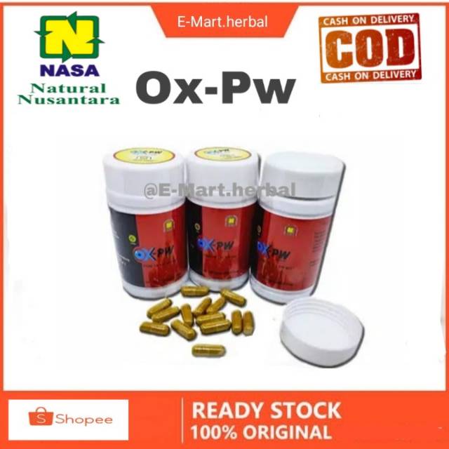 Jual [COD] Ox Pw Herbal Nasa 60 kapsul-OXPW (Atasi Mata Katarak&Plus ...