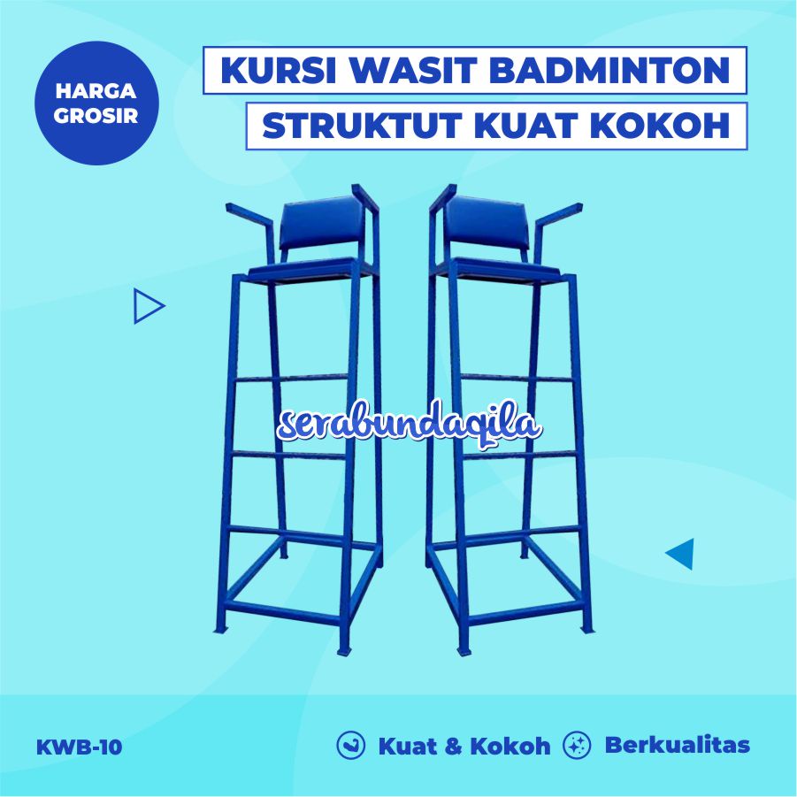 Jual Kursi Wasit Bulu Tangkis, Kursi Wasit Badminton Baja Ringan ...