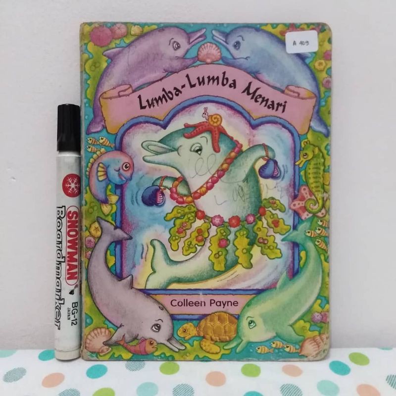 Jual Lumba-lumba Menari / Colleen Payne / Buku Cerita Anak Jadul ...