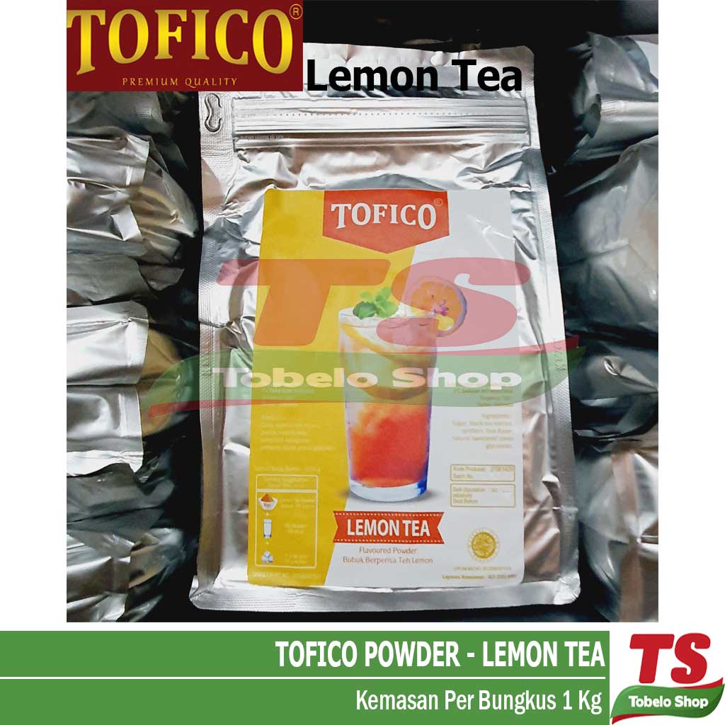 Jual TOFICO LEMON TEA POWDER 1KG / PEACH TEA / LYCHEE TEA / PANDAN TEA / MANGGO TEA / LEMONGRASS ...