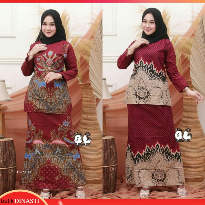 Jual Rok Blus Batik - SET ROK & BLOUSE SETELAN BATIK RNB ORIGINAL ...