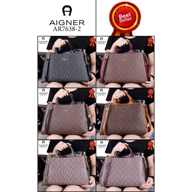 Jual Tas AIGNER MODELISTA HENKELTASCHE AR7638-2 | Shopee Indonesia