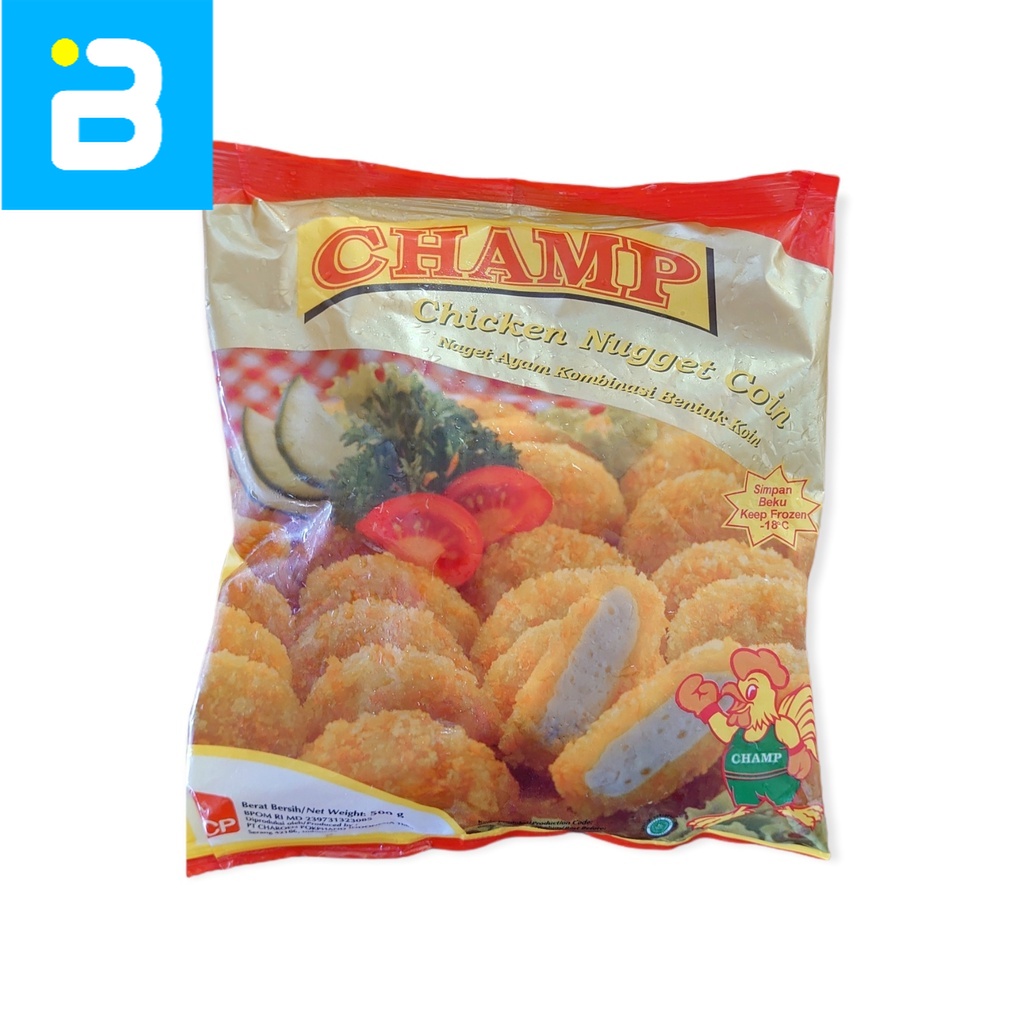 Jual Champ Chicken Nugget Coin 500 G | Shopee Indonesia