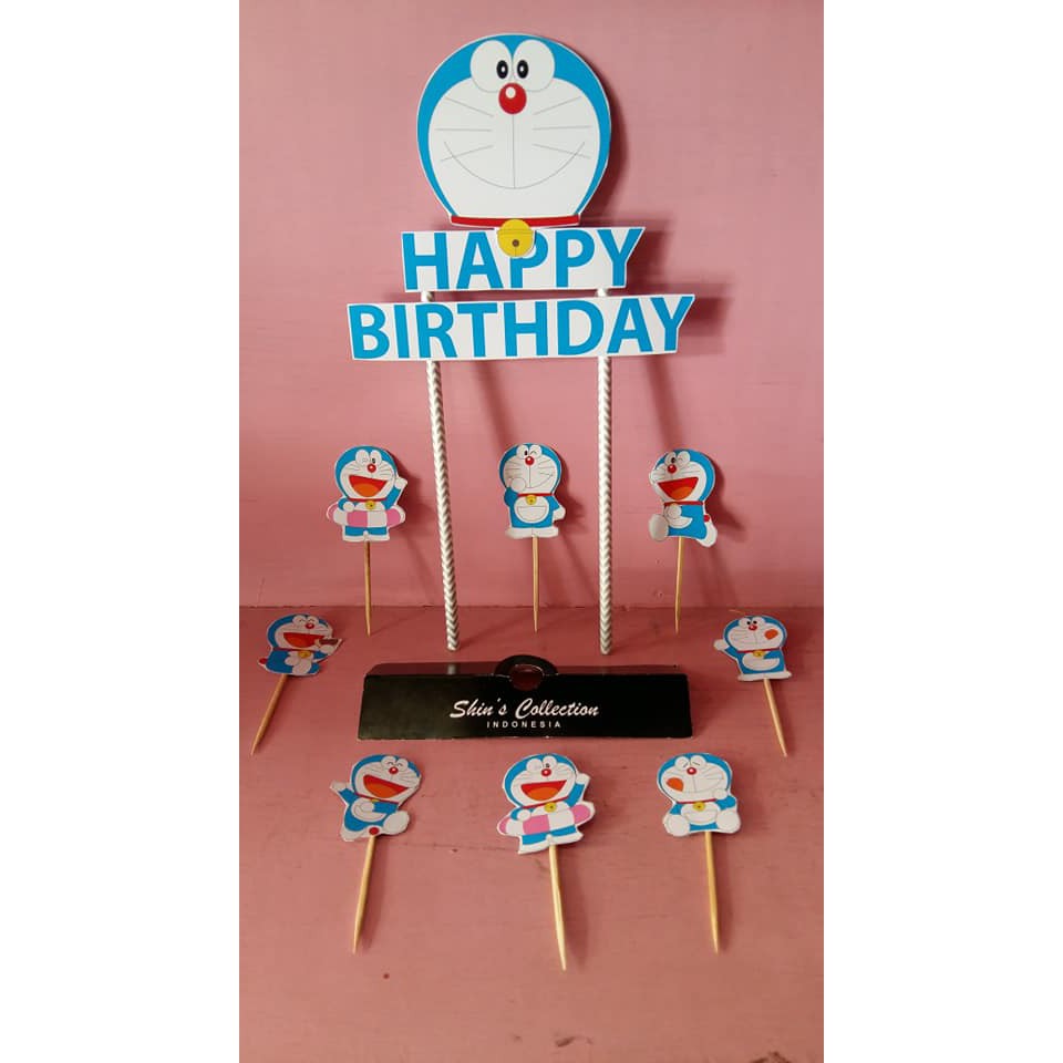 Jual Paket topper karakter Doraemon | Shopee Indonesia