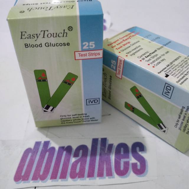 Jual Stik gula darah easy touch | Shopee Indonesia