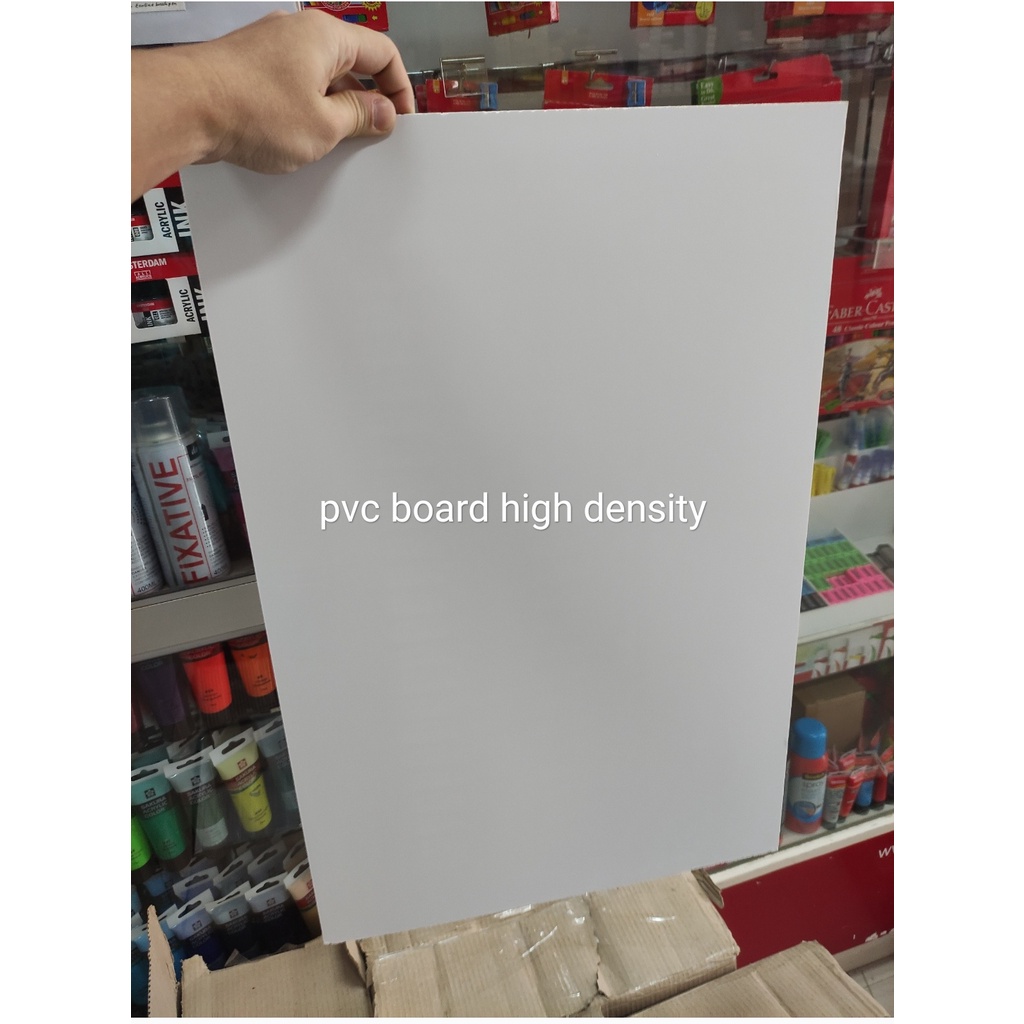 Jual pvc board 2 mm 60 x 40 cm bahan maket merek edw polos( 04) / sb ...