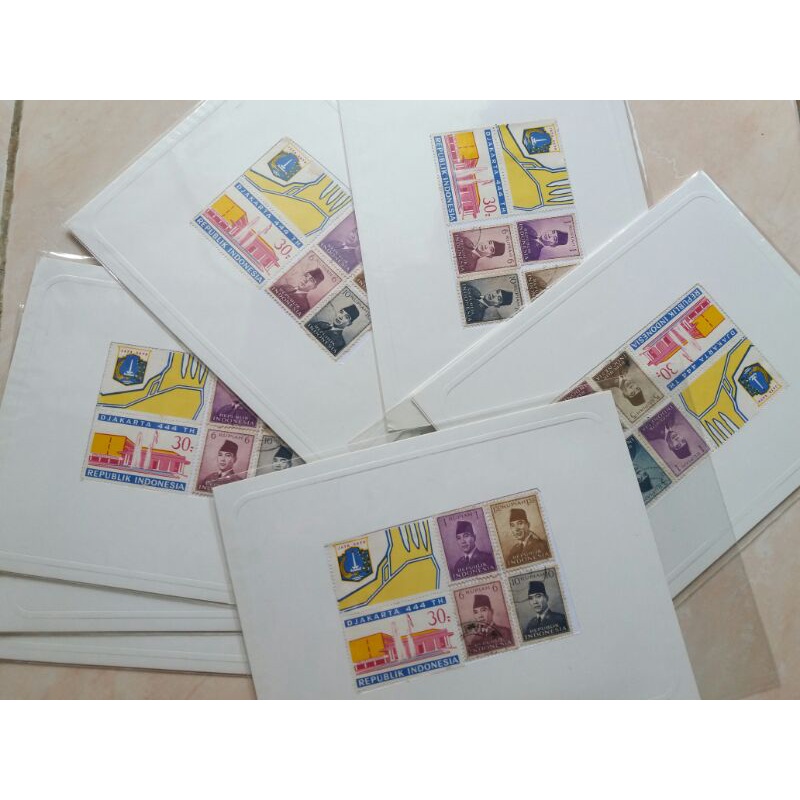 Jual Koleksi Filateli Perangko Indonesia Set Dalam Folder - AF 2 ...