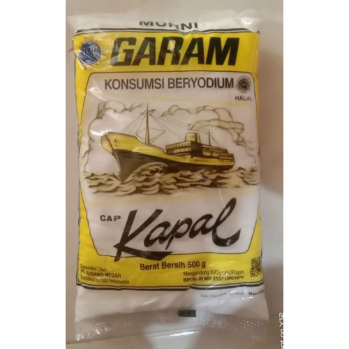 Jual 🇲🇨GARAM Cap KAPAL 500g | Shopee Indonesia