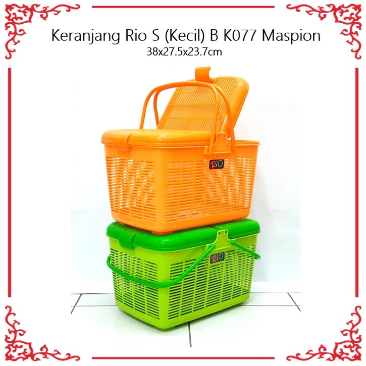Jual Keranjang Rio/Keranjang Kucing S (Kecil) B K077 Maspion | Shopee ...